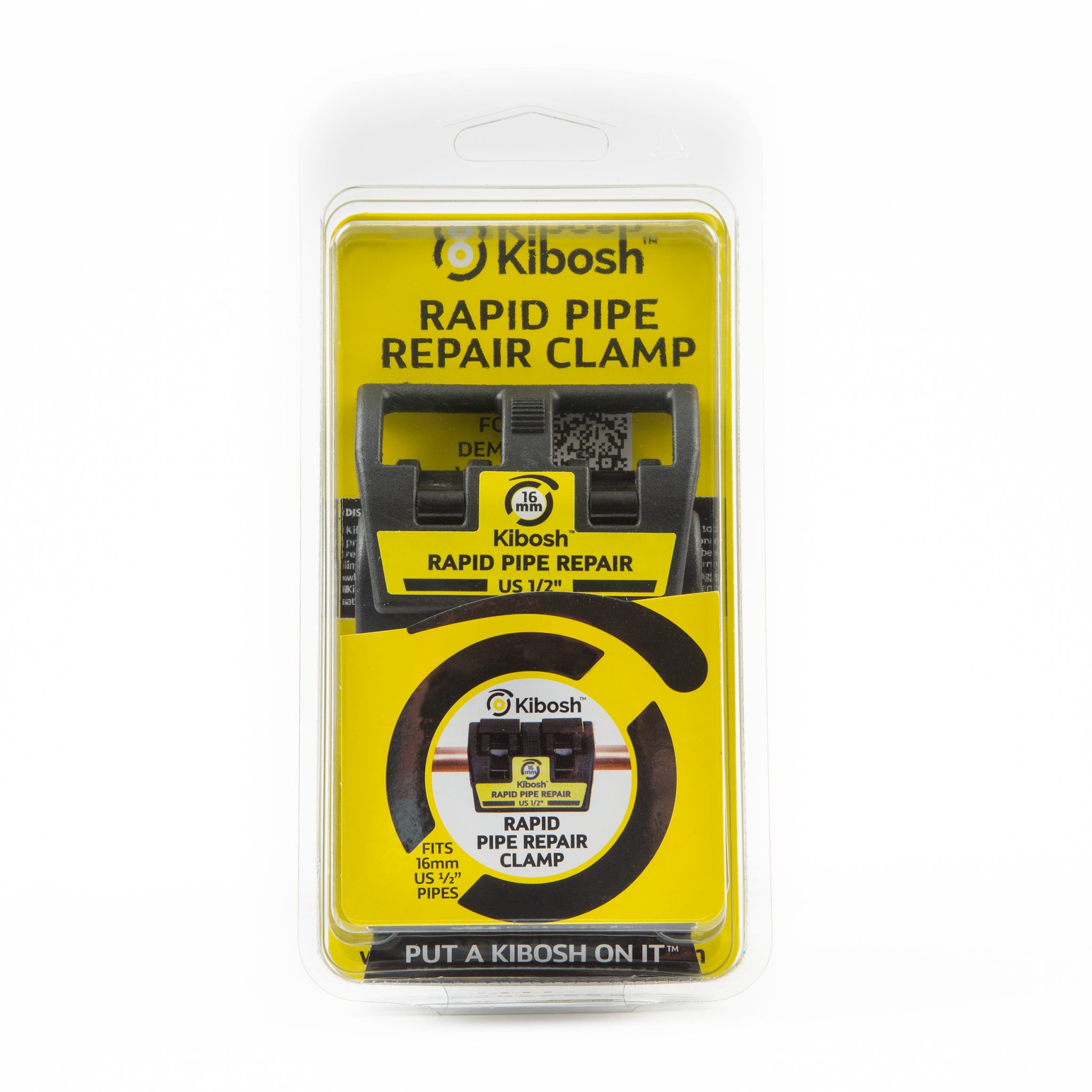 Rapid Pipe Repair Clamp - Kibosh